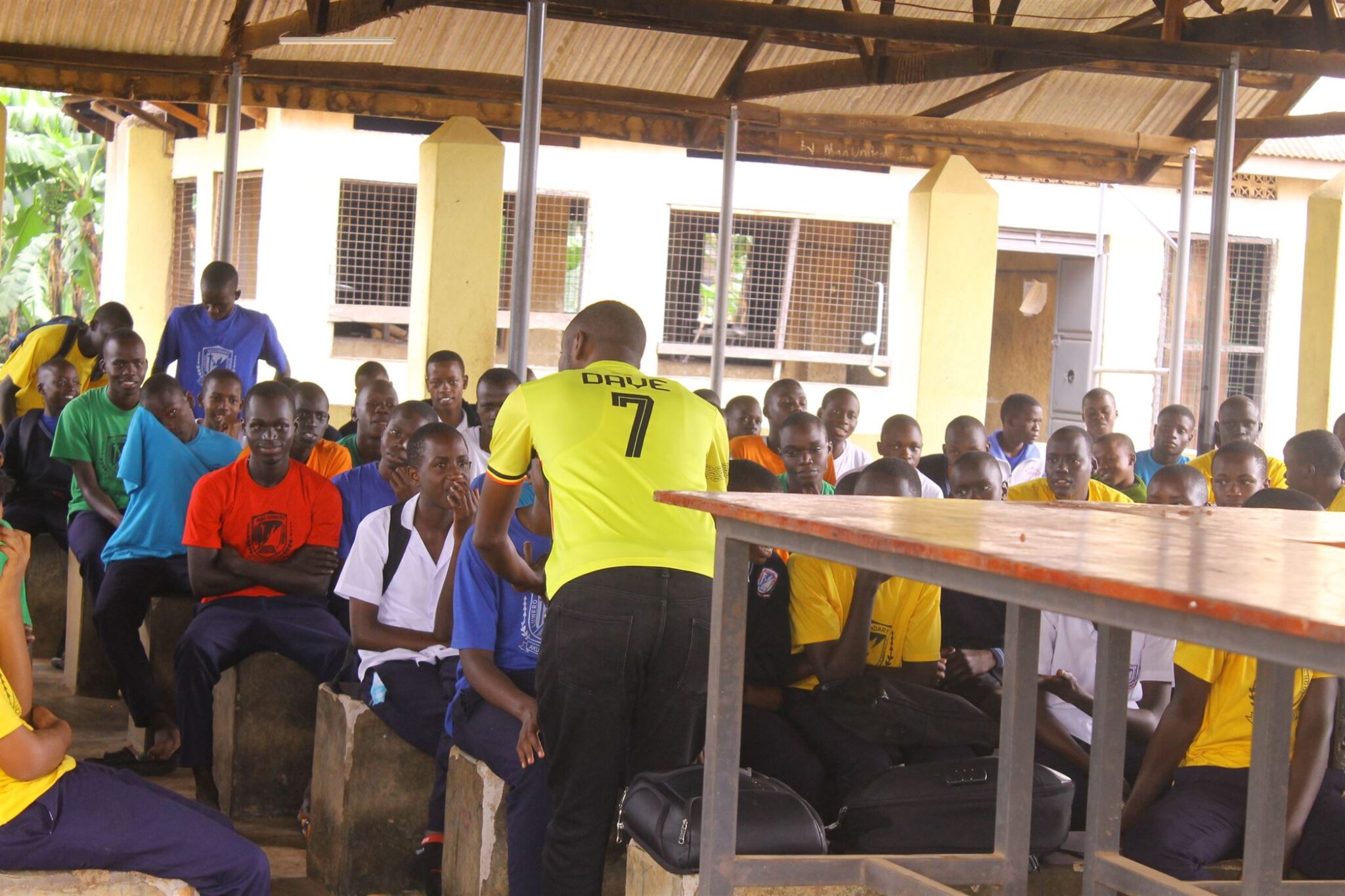 Luwero SS boys and Girls (S1 – 3) receives guidance and Counselling